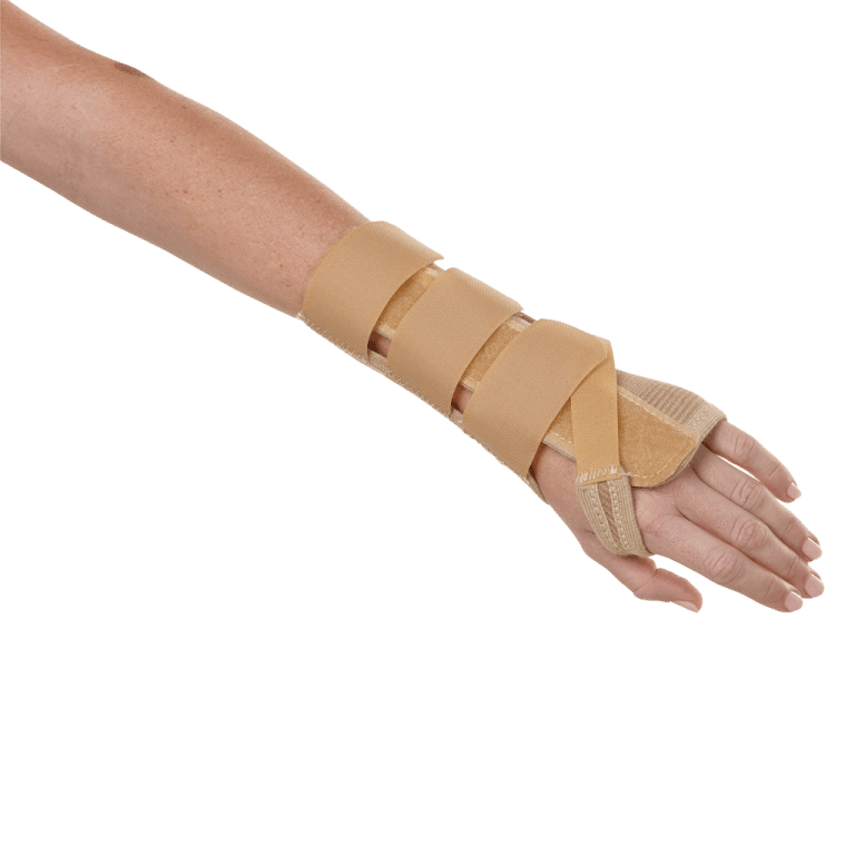Classic Wrist Brace with Thumb Spica – Breg, Inc.